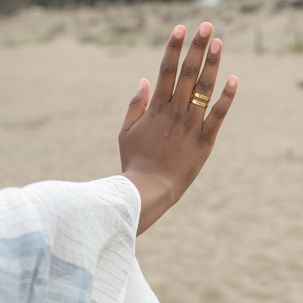Buy Fair Trade Rings & Recycled Brass Rings Online | SLATE + SALT